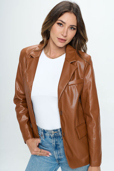 PROVA | Louvre Leather Blazer