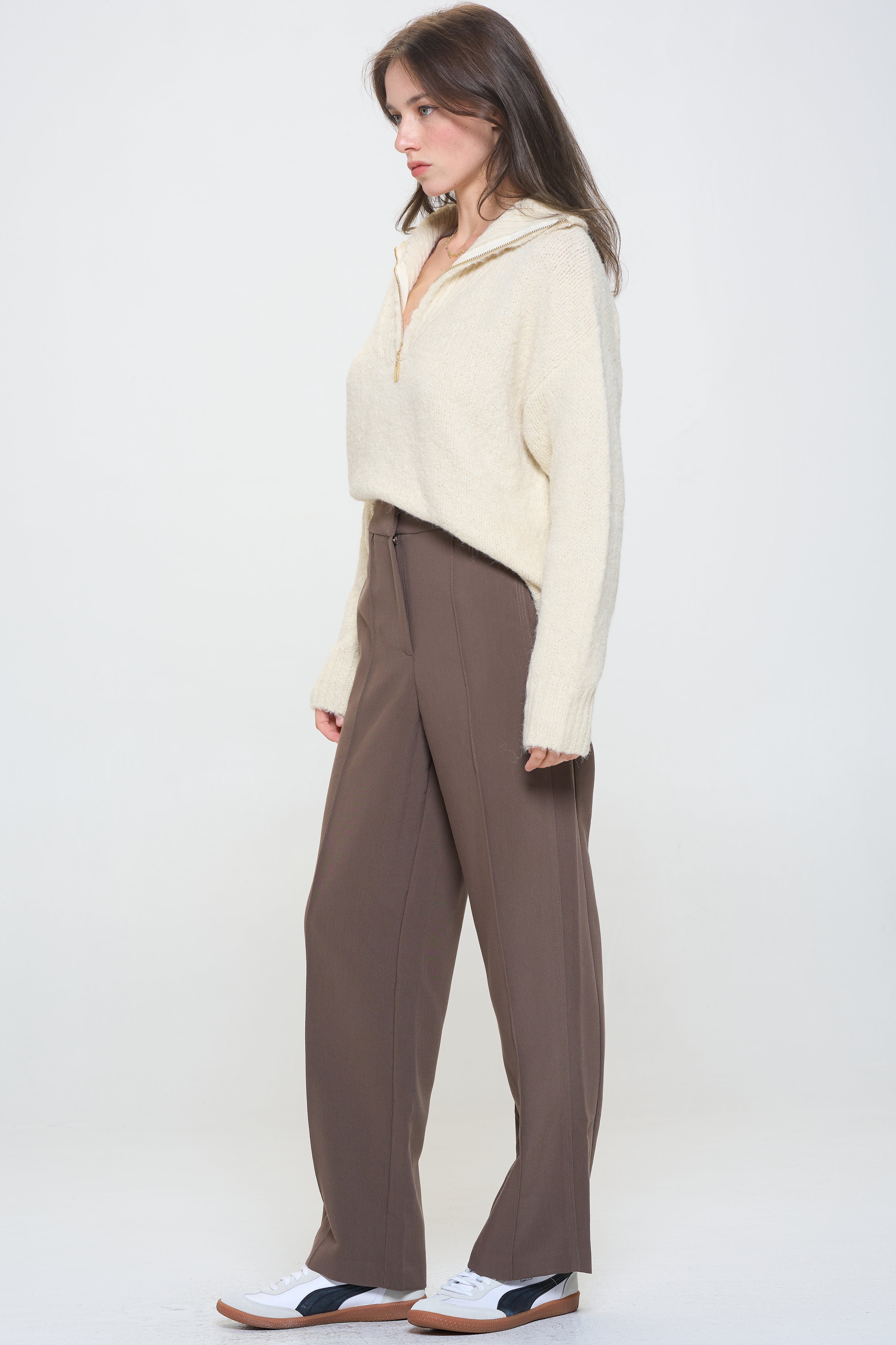 PROVA | Colette Ribbed Knit Cardigan Top